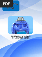 Valvula Compuerta Bridada | PDF | Ingeniería mecánica | Unión