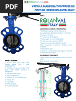 Valvula Compuerta Bridada | PDF | Ingeniería mecánica | Unión