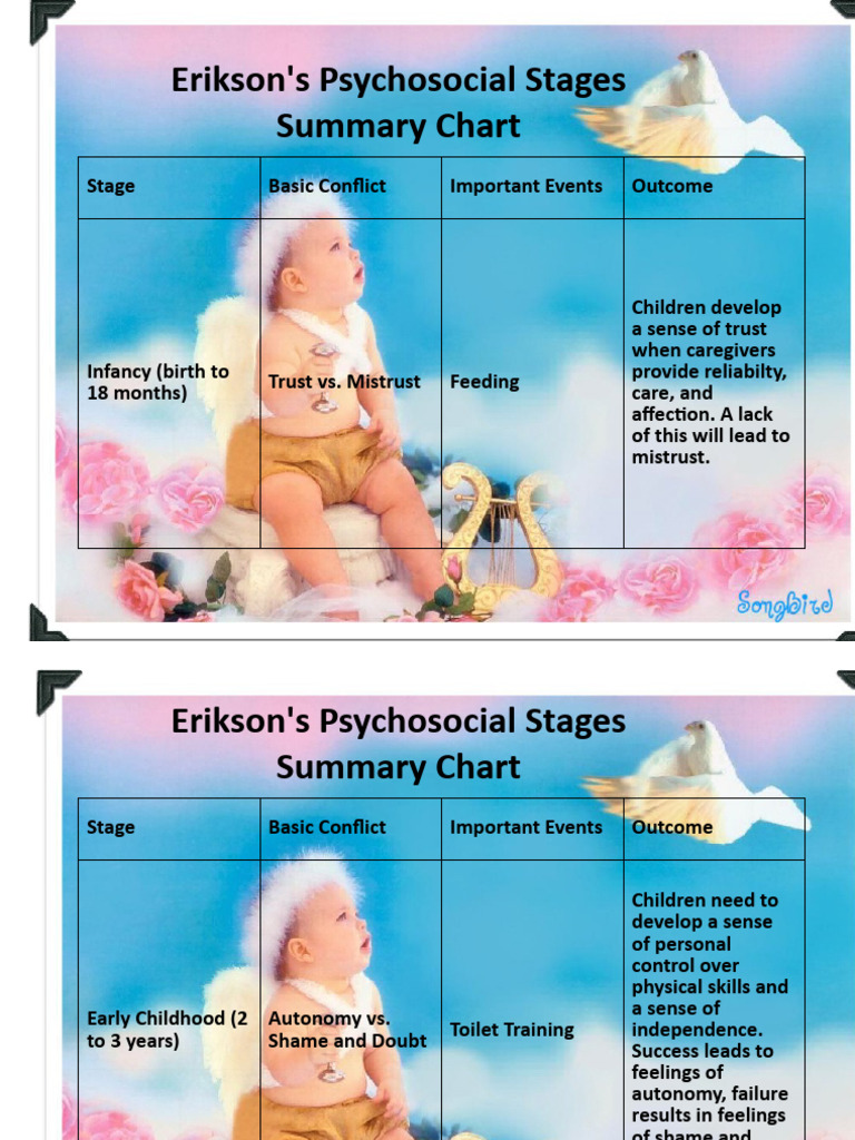 Erickson Psychosocial Stages | PDF | Human Life Stages | Interpersonal Relationships