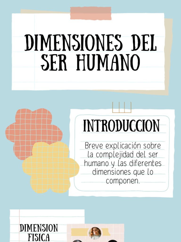 Dimensiones Del Ser Humano | PDF | Estilo de vida