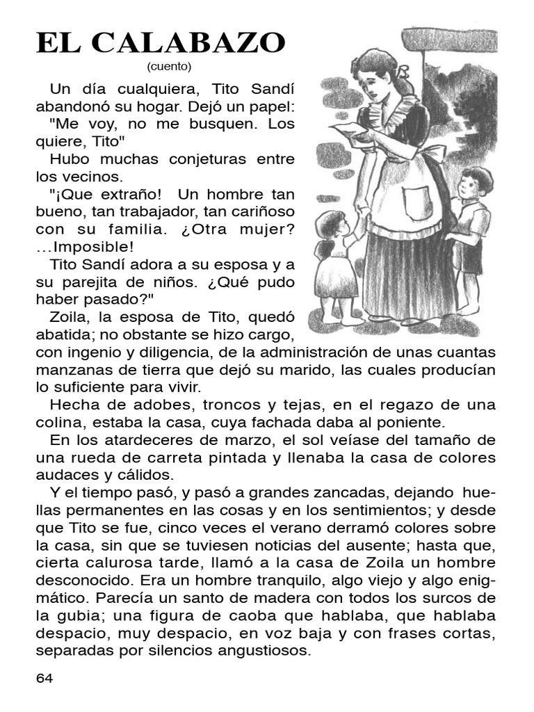 15 El Calabazo Cuento | PDF