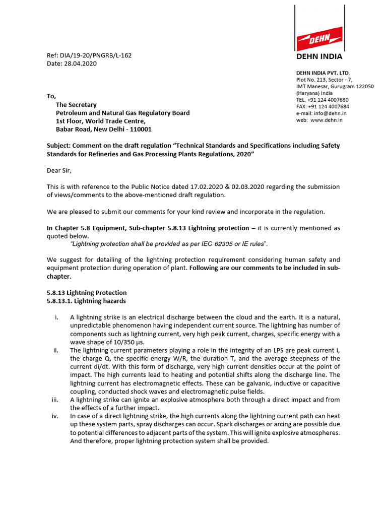 DEHN India | PDF | Lightning | Materials