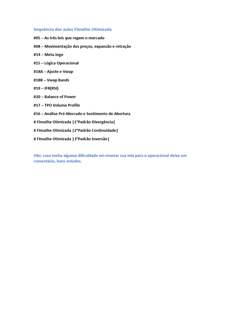 Fimathe: Leis e Análise de Mercado | PDF | Negócios