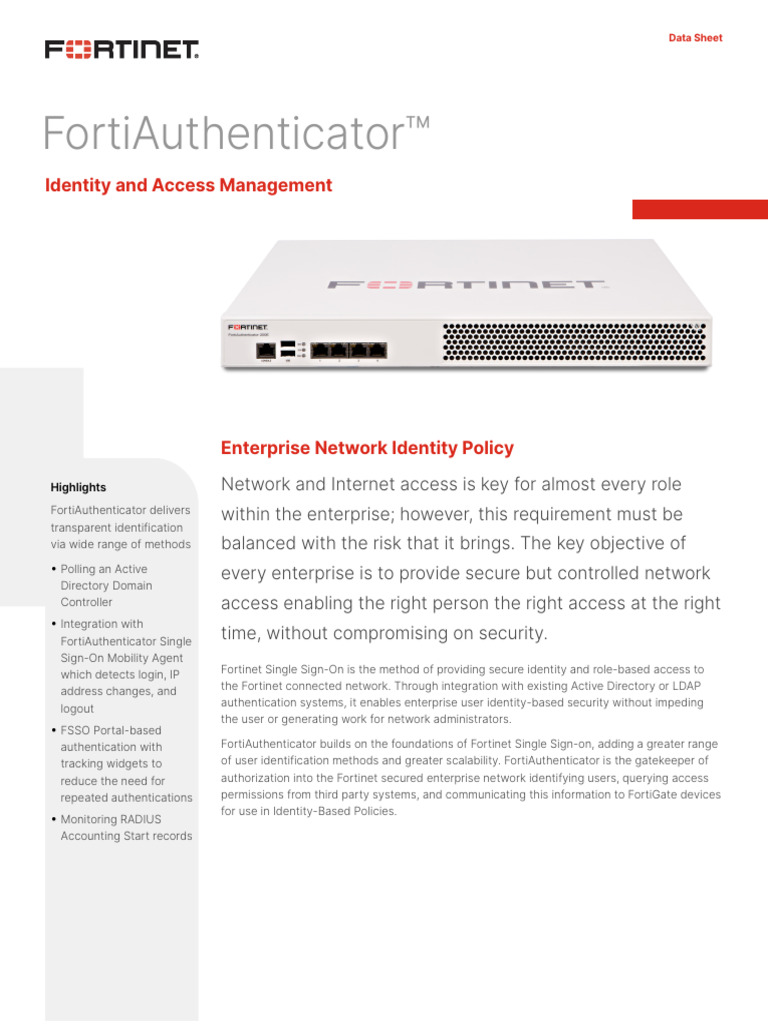 Forti Authenticator | PDF | Virtual Private Network | Computer Network