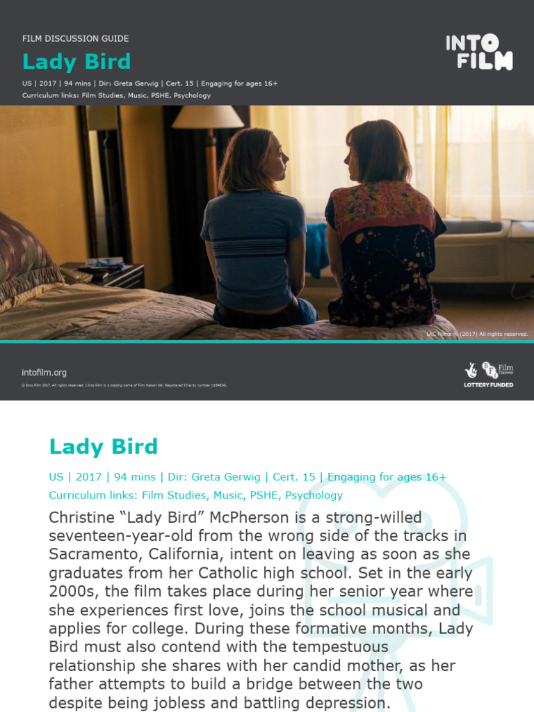 Lady Bird Film Discussion Guide | PDF