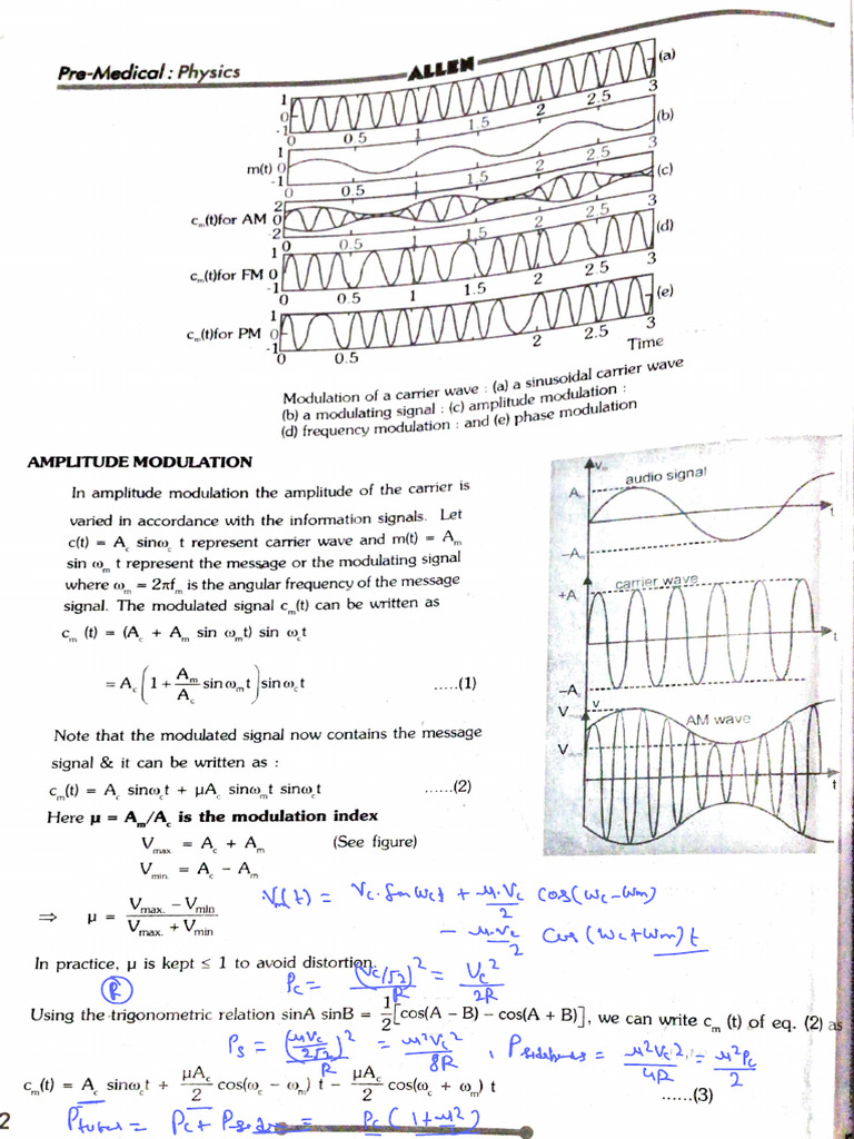 Pie-Pipette: C., (T) Foram - 2:::: - RHR 1/F | PDF | Frequency Modulation | Bandwidth (Signal ...