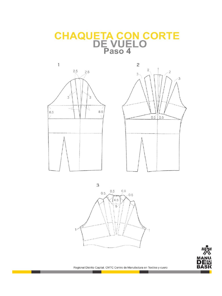 Manual de patronaje basico SENA | PDF