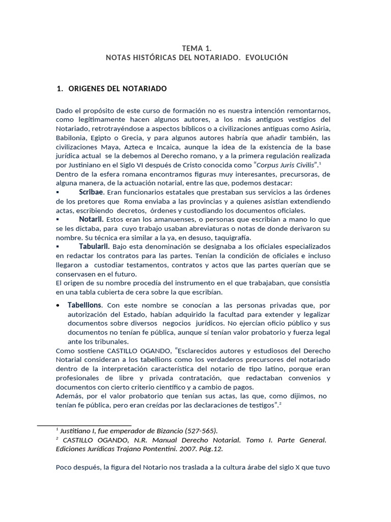 Evolución del Notariado en Honduras | PDF | España | Cristobal colon