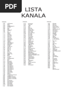 Kanali Yettel | PDF | Mass Media | Television