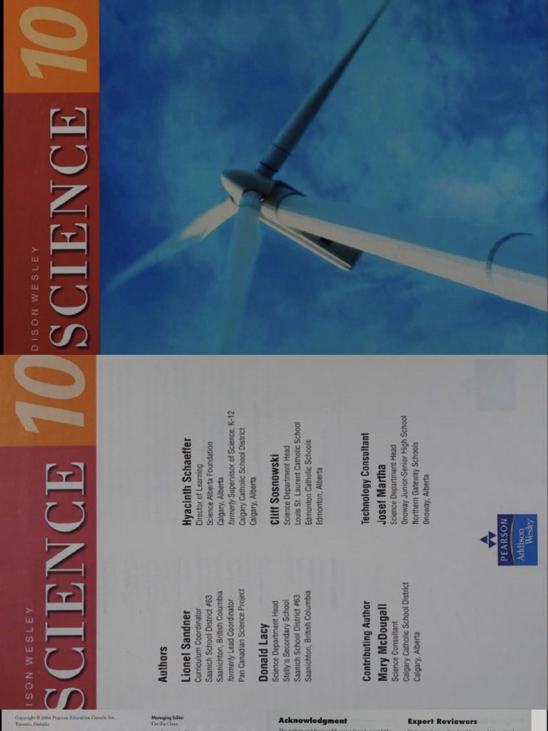 Full Science 10 Addison Wesley Textbook | PDF
