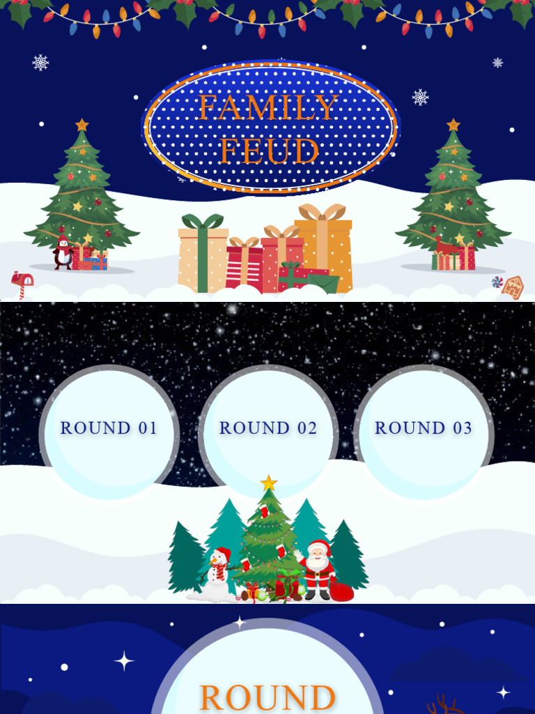 Family Feud Christmas | PDF | Software | Computing