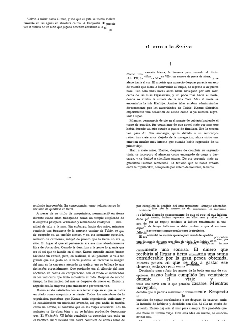 Barco A La Deriva | PDF | Buques | Transporte de agua