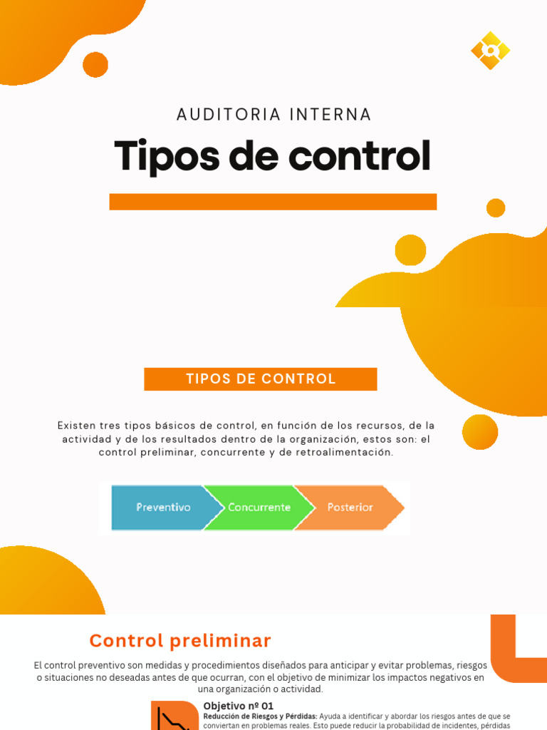 Tipos de Control | PDF | Auditoría | Planificación