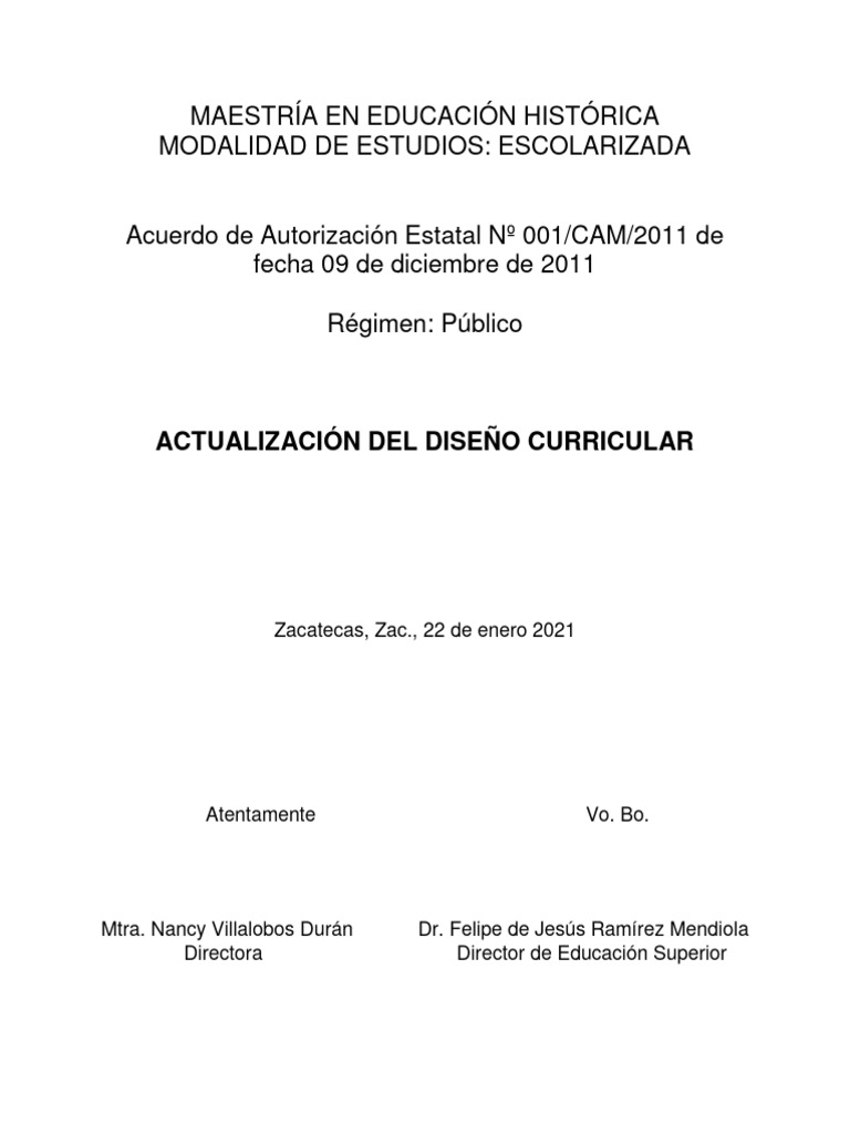 Documento Rector Maestría | PDF | Enseñando | Maestros