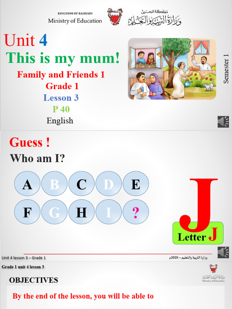 Grade 1 Unit 4 Lesson 3 | PDF | Letter Case | Orthography