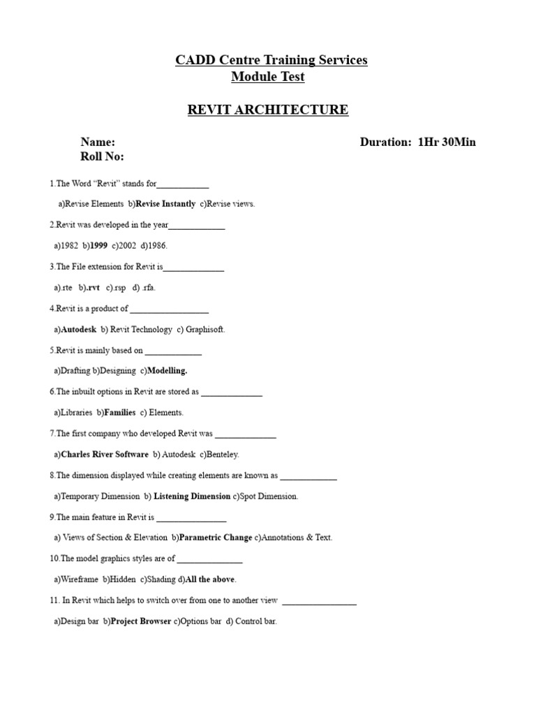 Revit - QA | PDF | Autodesk Revit | 3 D Computer Graphics