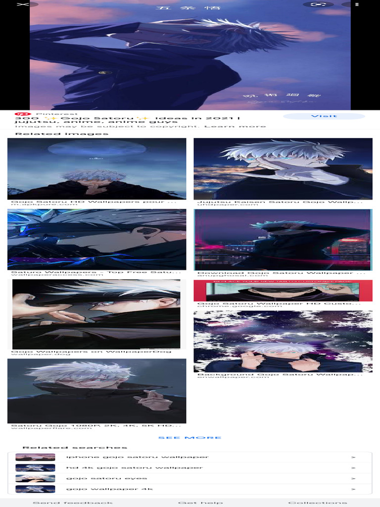 Gojo Satoru Wallpaper HD | PDF