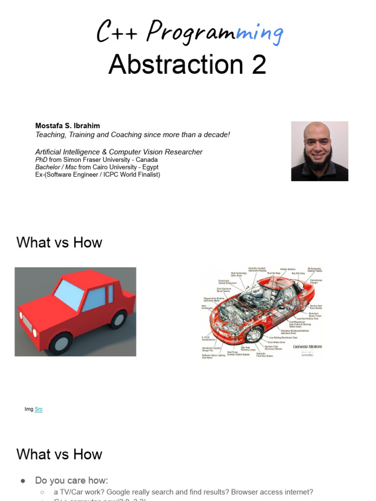 06 Abstraction 2 Pdf Abstraction Computer Science Class Computer Programming