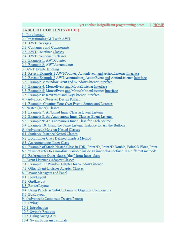 User Interface Programming Pdf Method Computer Programming Class Computer Programming