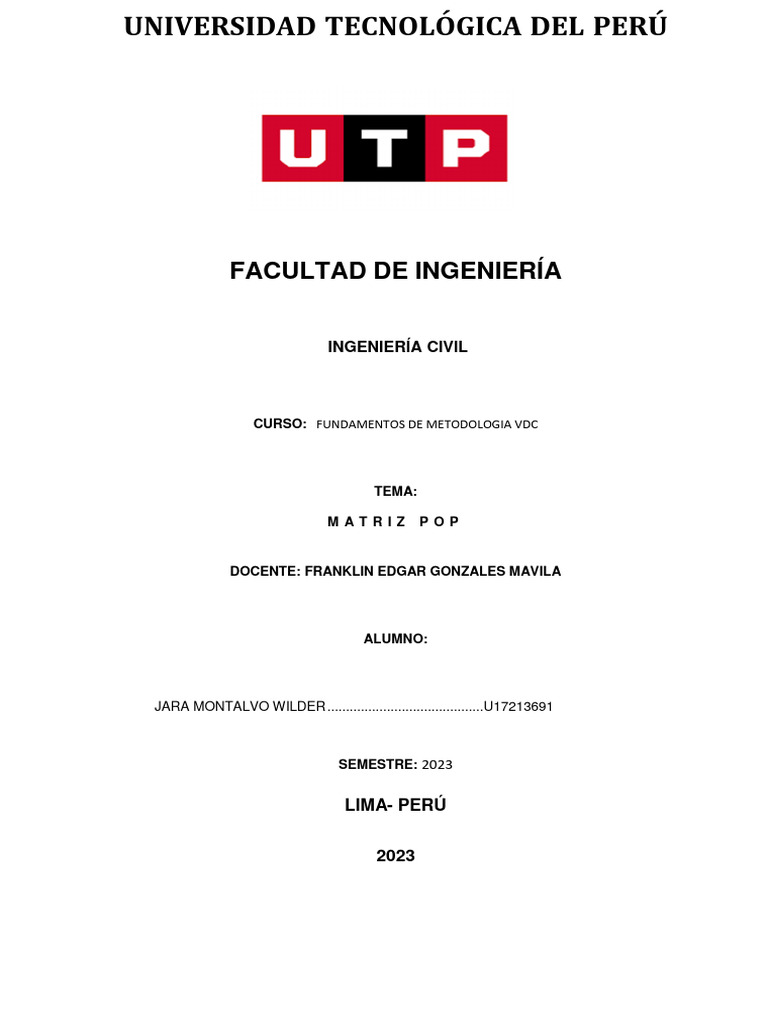 Pop Tarea VDC | PDF