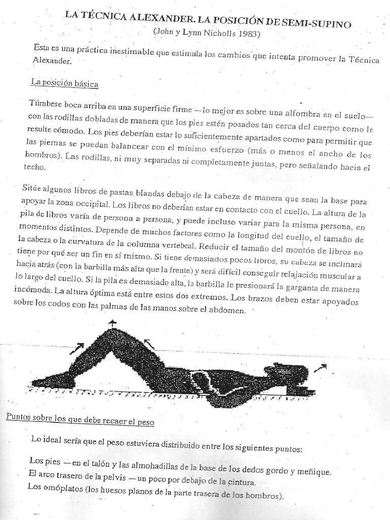 Tecnica Alexander | PDF