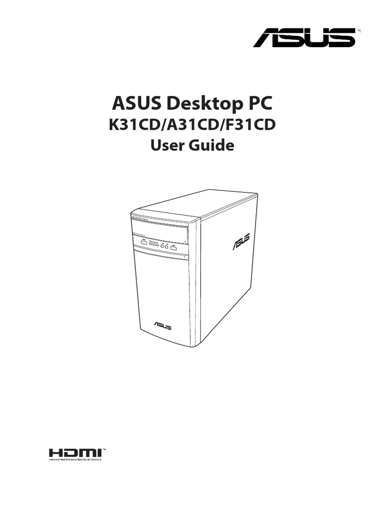 User manual ASUS K31CD | PDF | Ip Address | Usb