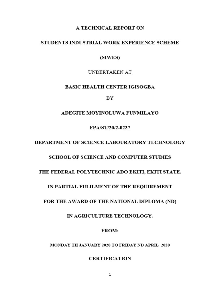 Moyin TECHNICAL REPORT | PDF | Human Chorionic Gonadotropin | Medical ...