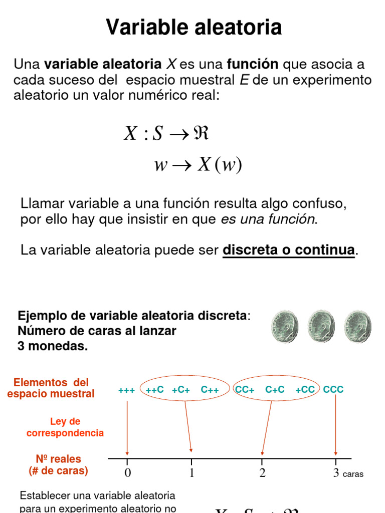Introducción a Variables Aleatorias | PDF | Variable aleatoria | Distribución de probabilidad