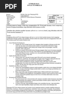 Tugas 2 Basis Data - Tugas Praktikum - SQL Dan DML | PDF | Metode & Bahan Ajar | Komputer