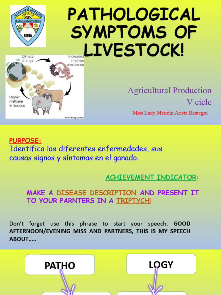 Pathological Symptoms in Livestock | PDF | Livestock | Diseases And ...