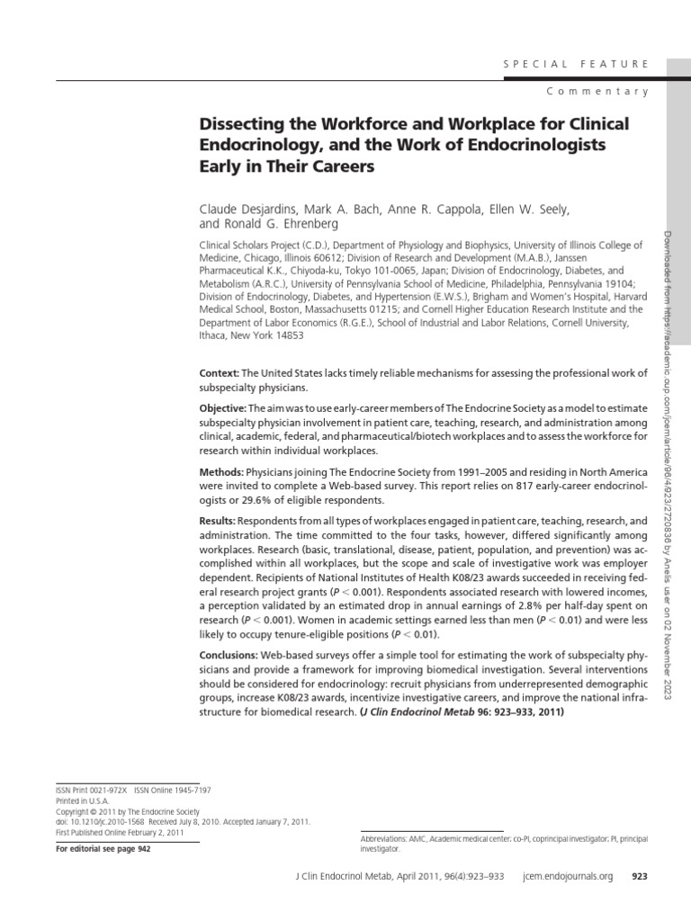 Endocr 5 | Download Free PDF | Clinical Trial | National Institutes Of ...