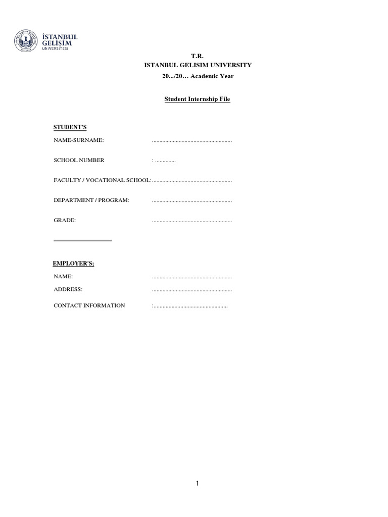 Summer Internship Guide-3 | PDF | Academic Term | Internship