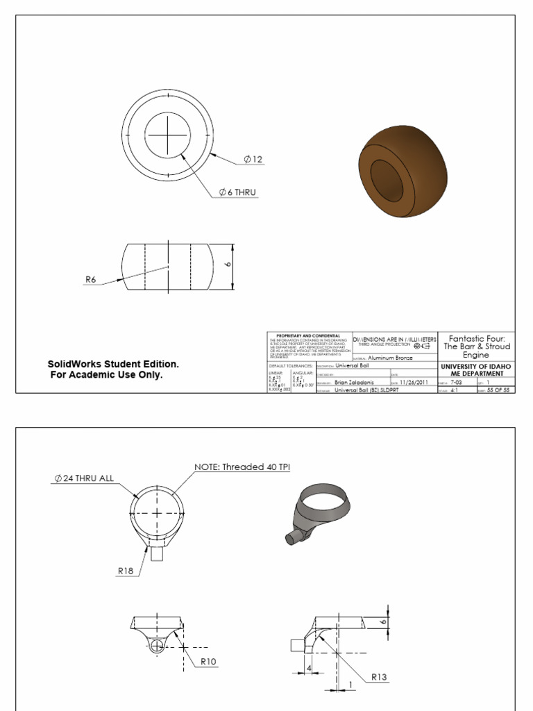 SolidWorks - Advanced Part Design Mechanical Drawings | PDF ...