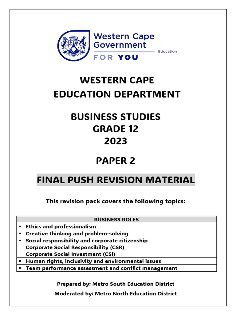 2023 BSTD Gr12 p2 Wced Final Push Revision Material Final Version (Eng ...