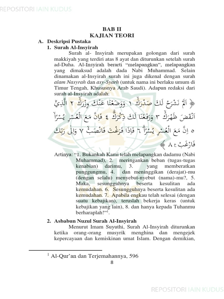 Surat Al Insyirah | PDF | Agama & Spiritualitas