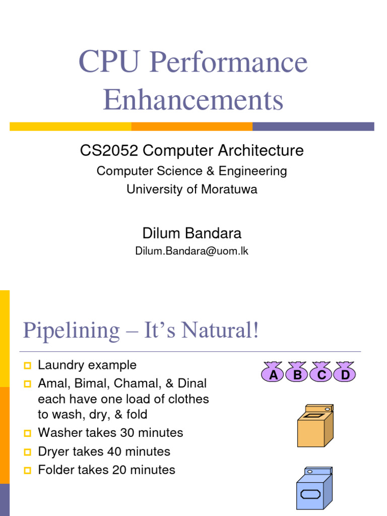 11 - Performance Enhancements | PDF | Multi Core Processor | Central Processing Unit