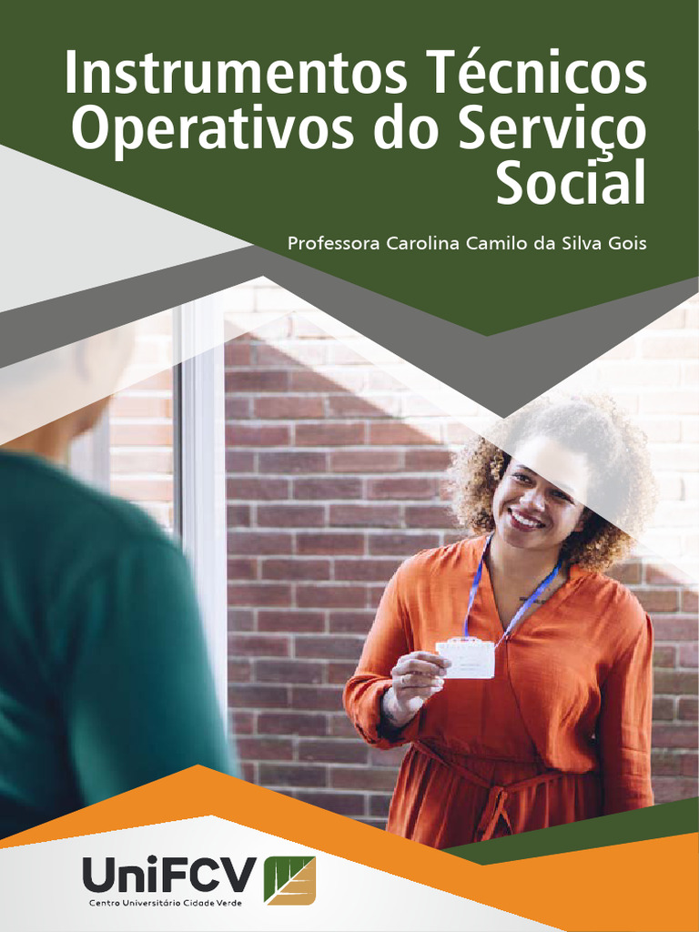 Instrumentos Técnicos Operativos Do Serviço Social (Apostila Unifcv ...
