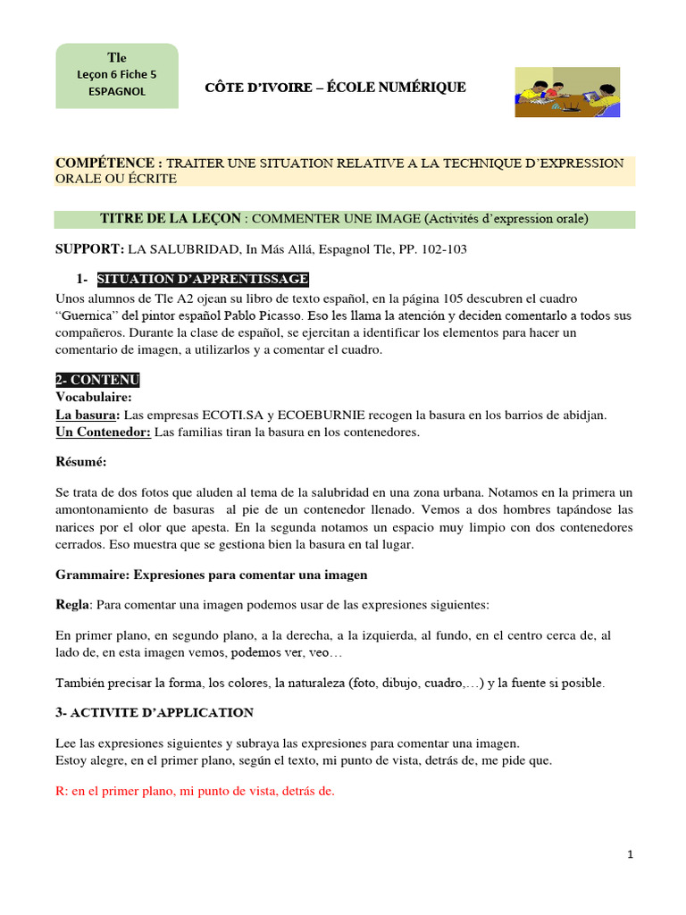 L30 Commenter Une Image | PDF