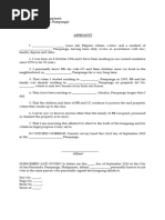 Philgeps Sworn Statement | PDF | Affidavit | Sole Proprietorship