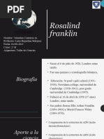 Actividad Lectura Rosalind Franklin 7-8-9 | PDF | Adn
