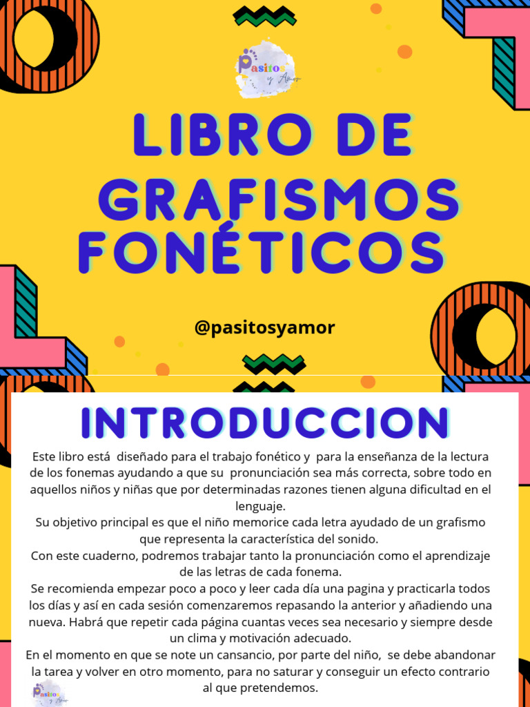 Libro Grafismos Fonéticos | PDF