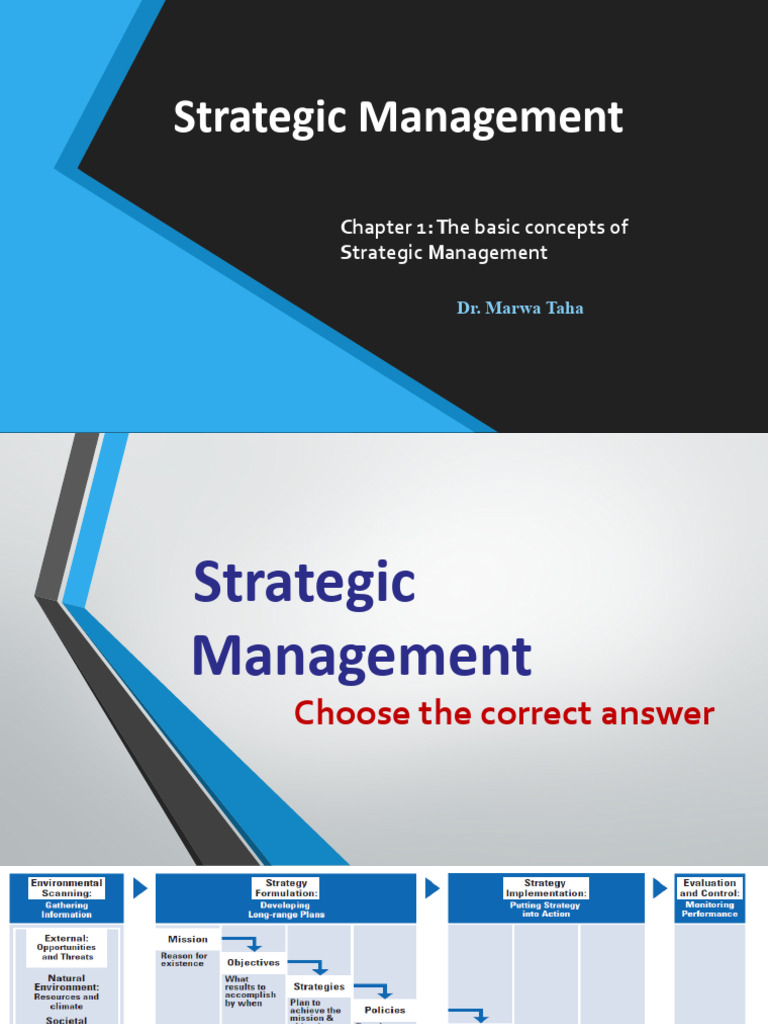 Strategic Management | PDF | Strategic Management | Strategic Planning