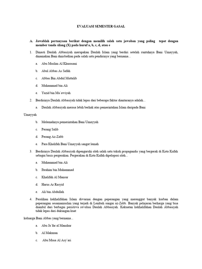 Pas Ski Xi Kma 183 (REVISI) | PDF