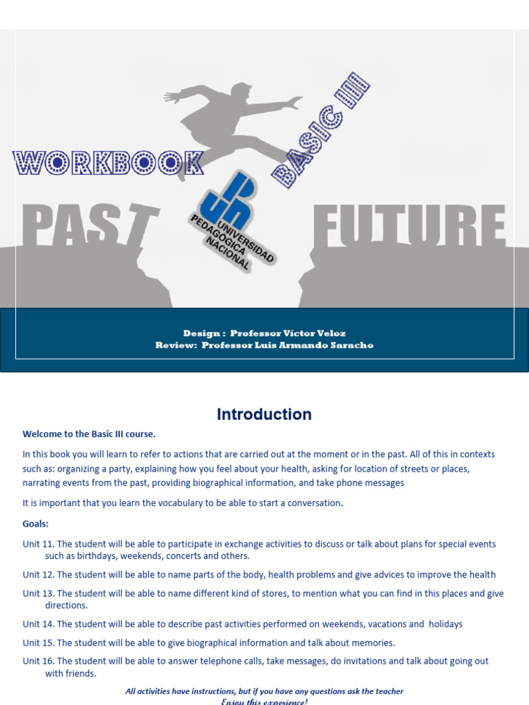 Workbook Basic III | PDF | Linguistics | Grammar