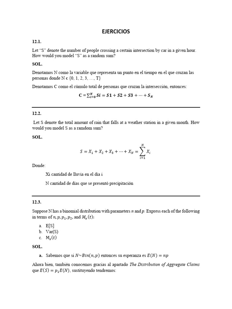 Serie Ejercicios Bowers Cap 12 PDF | PDF | Análisis matemático ...
