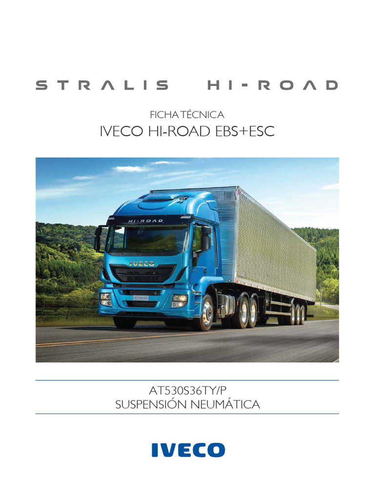 Hi Road EBS - ESC AT530S36TY-P | PDF | Eje | Neumático