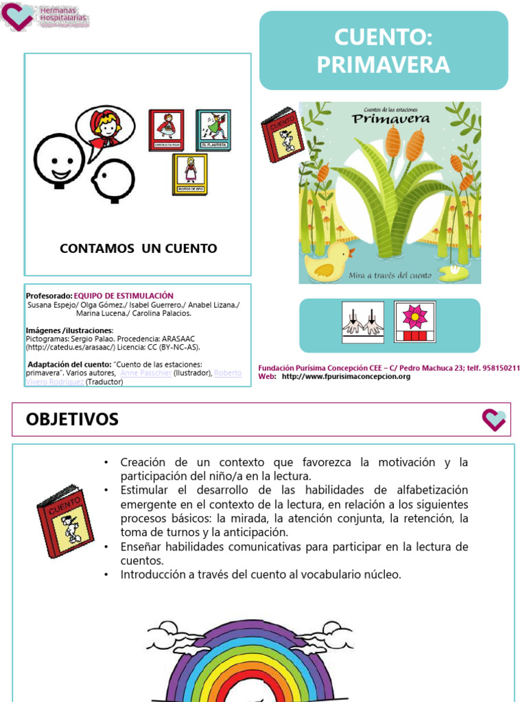 Cuento Interactivo: Primavera para Niños | PDF | Ciencia y matemáticas ...