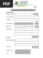 NWU Financial Undertaking With Adress - Final | PDF | Salary | Fee