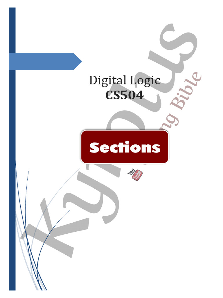 CS 504 (Sections) | PDF