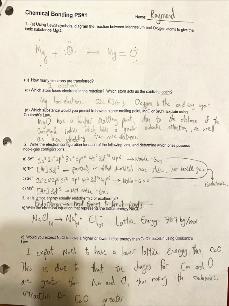 1 Intro To Molecular Forces | PDF